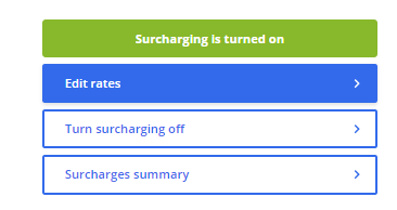 How can I enable surcharging?