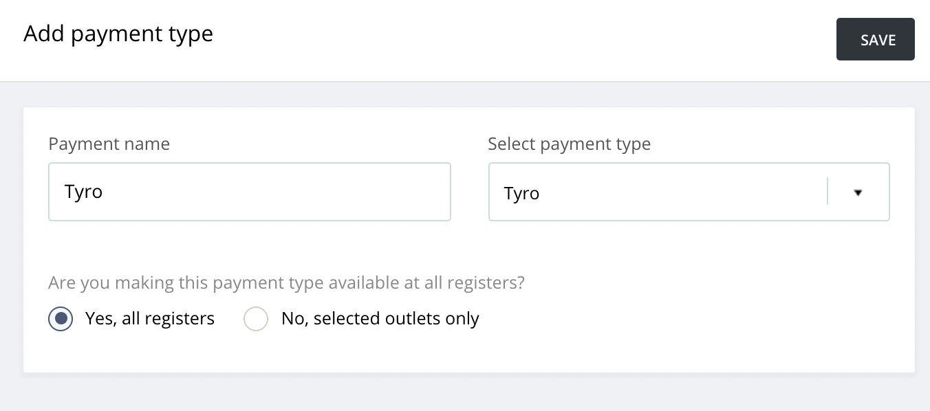 How to integrate the Tyro EFTPOS machine with Hike POS