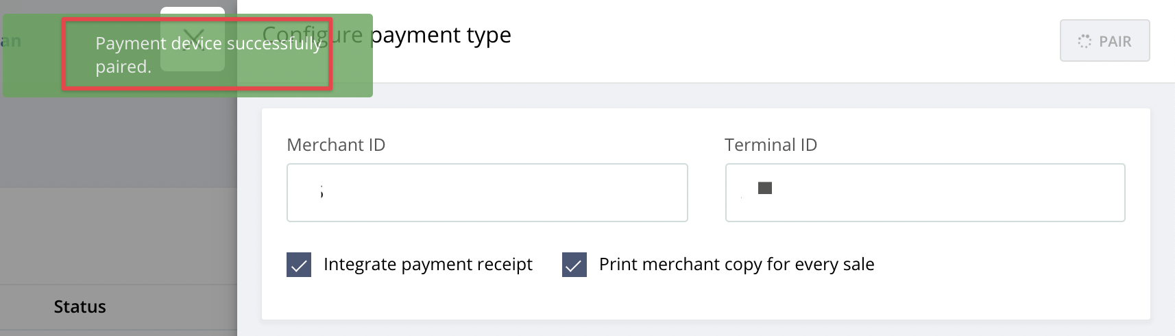 How to integrate the Tyro EFTPOS machine with Hike POS