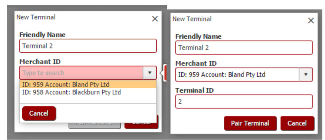 How to Pair Terminal with Audit4