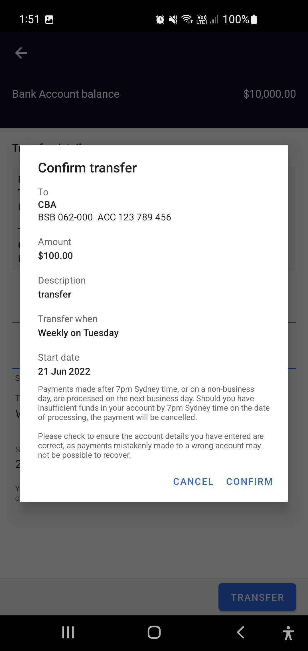 How do I transfer funds to my linked account from my Tyro Bank Account ...