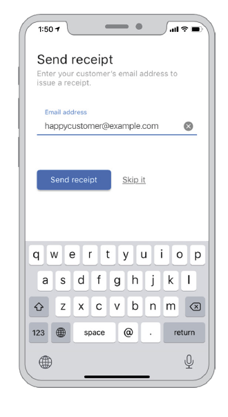 How do I take a payment with Tyro Go?