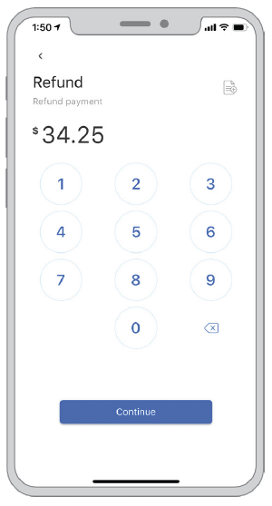 How do I perform a refund on Tyro Go?