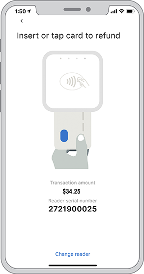 How do I perform a refund on Tyro Go?