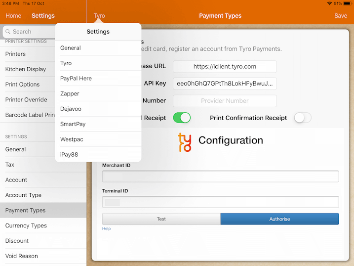 How to integrate with MobiPOS