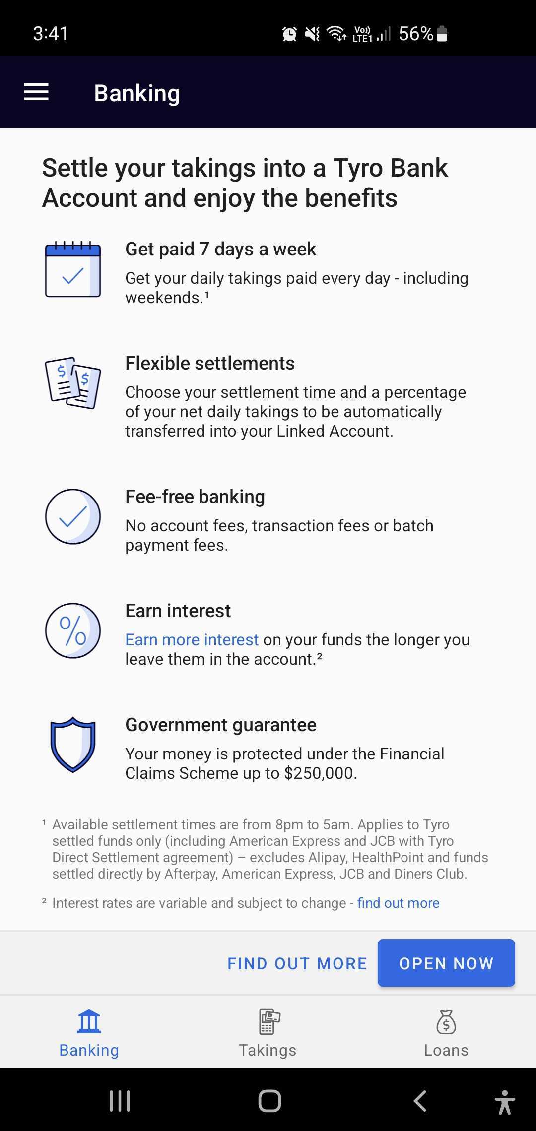 How to open a Tyro Bank Account