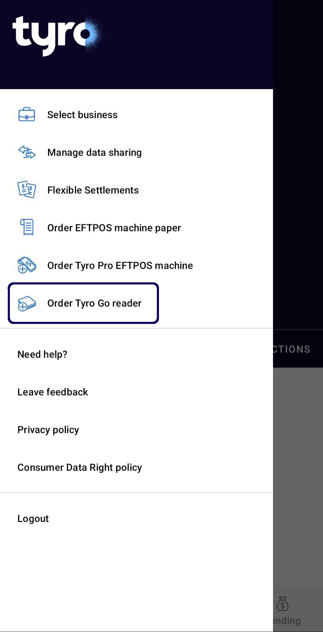 How to order Tyro Go EFTPOS readers