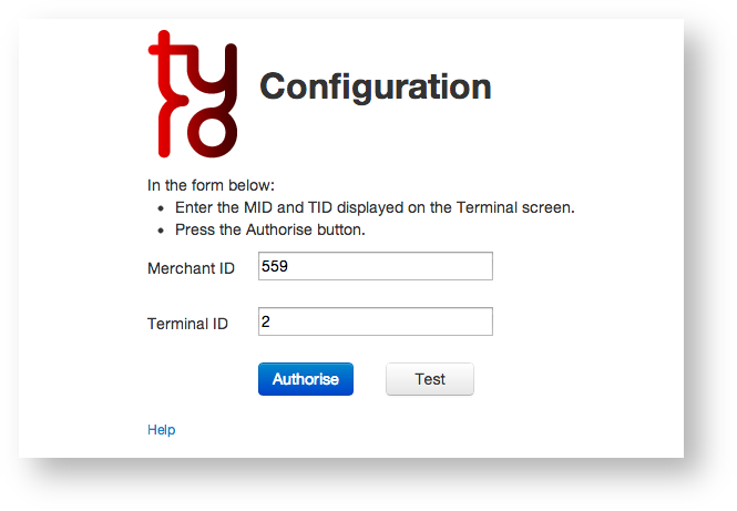 How do I pair the Tyro terminal with Vend?