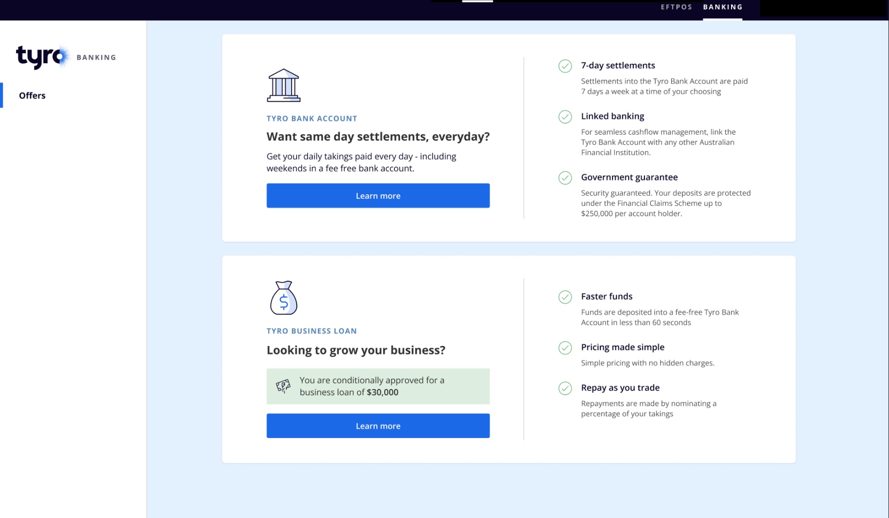 How to apply for a Tyro Business Loan