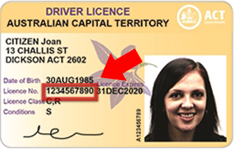 How to find your Driver's Licence number